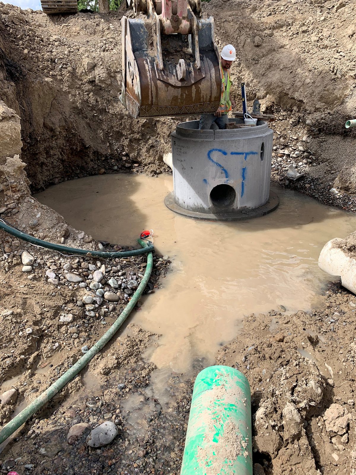 Delta Middle School Sanitary Sewer Realignment - Skip Huston ...